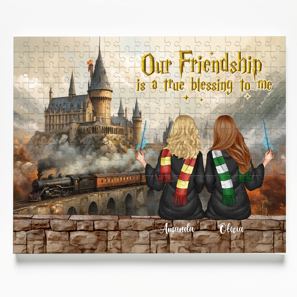 Personalized Jigsaw Puzzles - Sisters - Our Friendship is a true ...