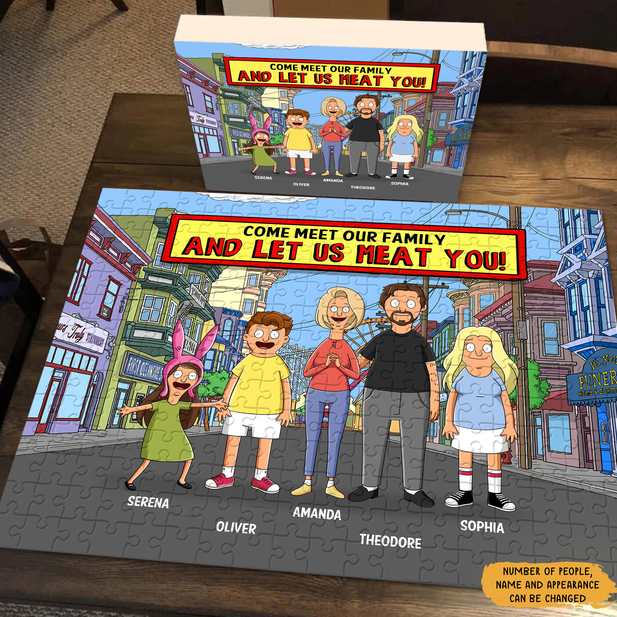 Personalized Jigsaw Puzzles - Come Meet Our Family And Let Us Meat You ...