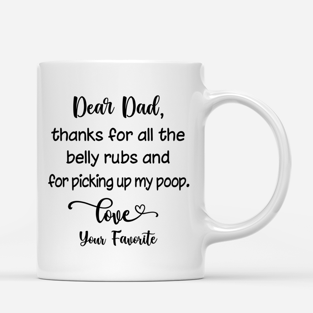 Dog Parents - Thanks for all the belly rubs and picking up my poo ...