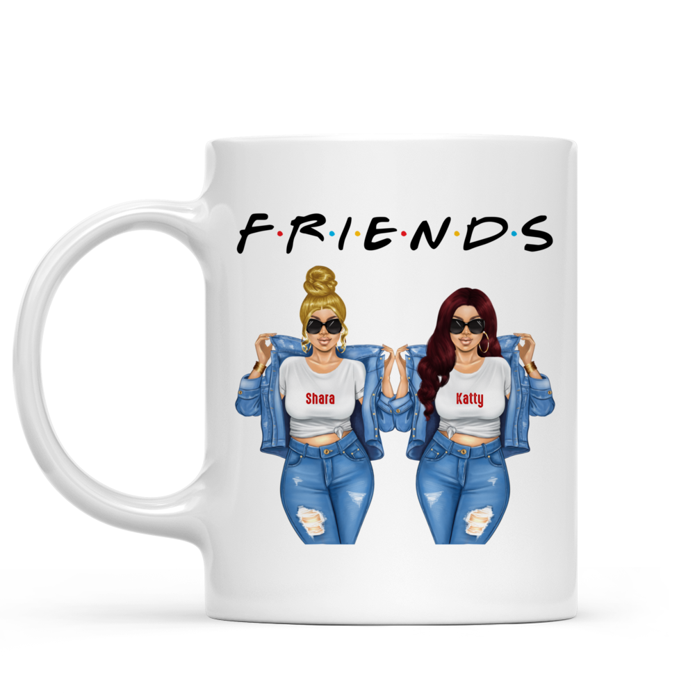Up to 7 Women - Besties Forever (5363) - Personalized Mug