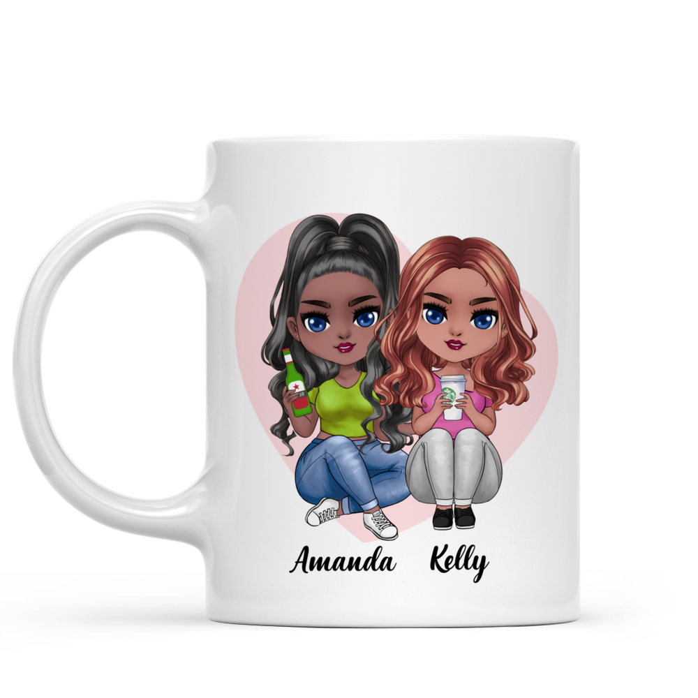 Words with Friends - You'll always be my bes-teas - Personalized Mug