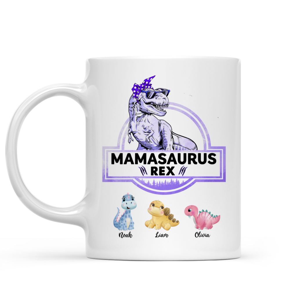 Mother's Day - Mamasaurus Rex - Personalized Mug