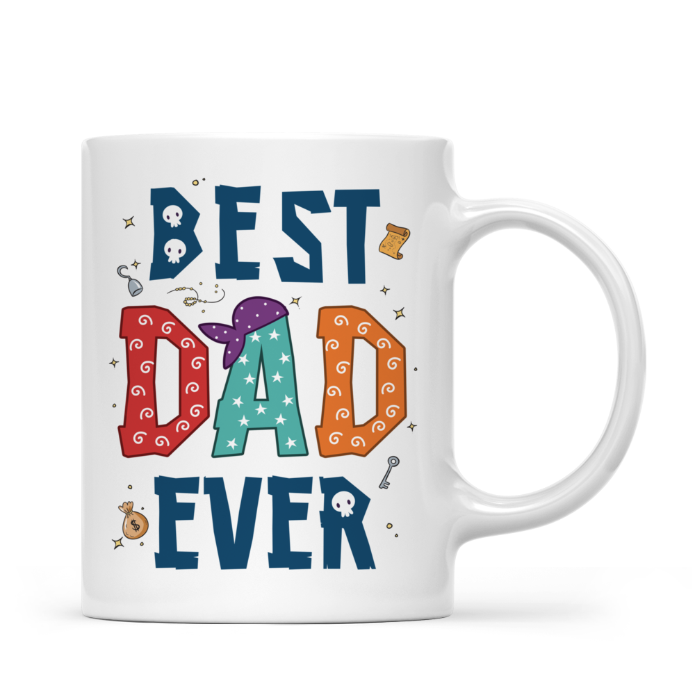 Father & Children - Best Dad Ever - Personalized Mug