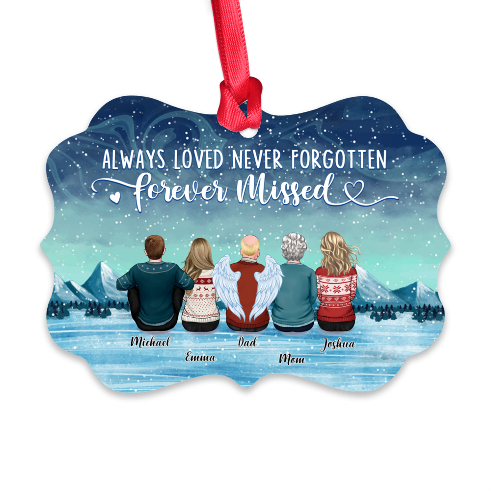 Christmas Gifts - Christmas Ornament - Always loved never forgotten ...