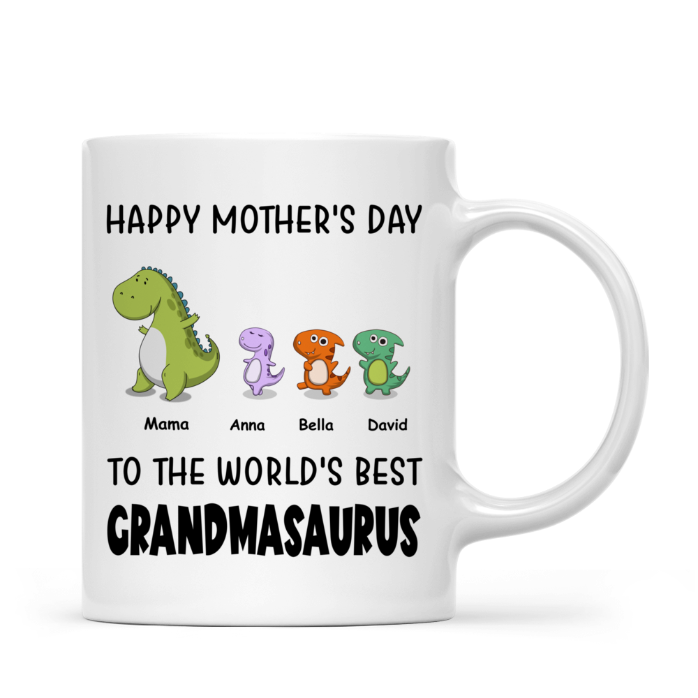 Family Mug - Mamasaurus - Personalized Mug