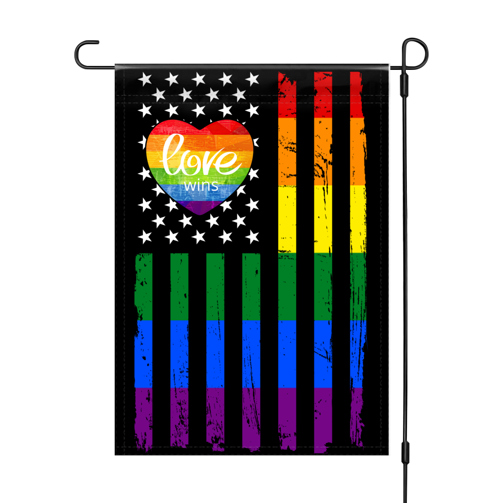 LGBT Pride Flag - LGBTQ Pride Intersex Inclusive Progress Pride Rainbow ...