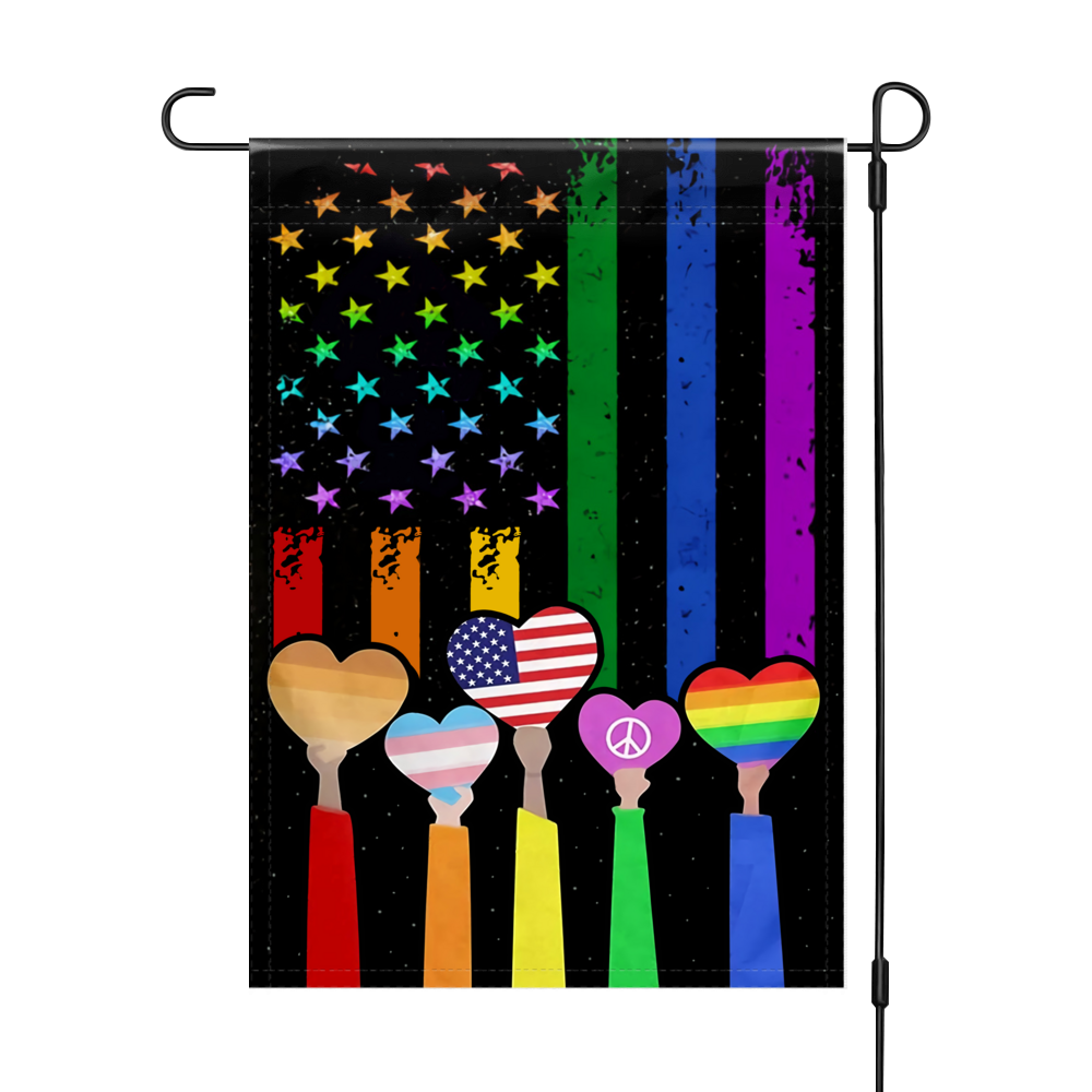 LGBT Pride Flag - LGBT Pride Month Flag Unicorn LGBT Flag Inclusion ...