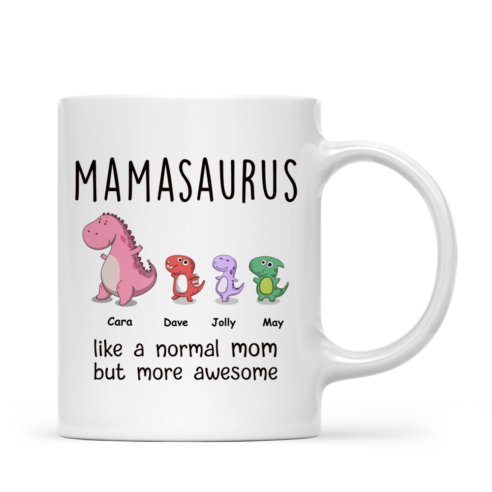 Family Mug - Mamasaurus - Personalized Mug
