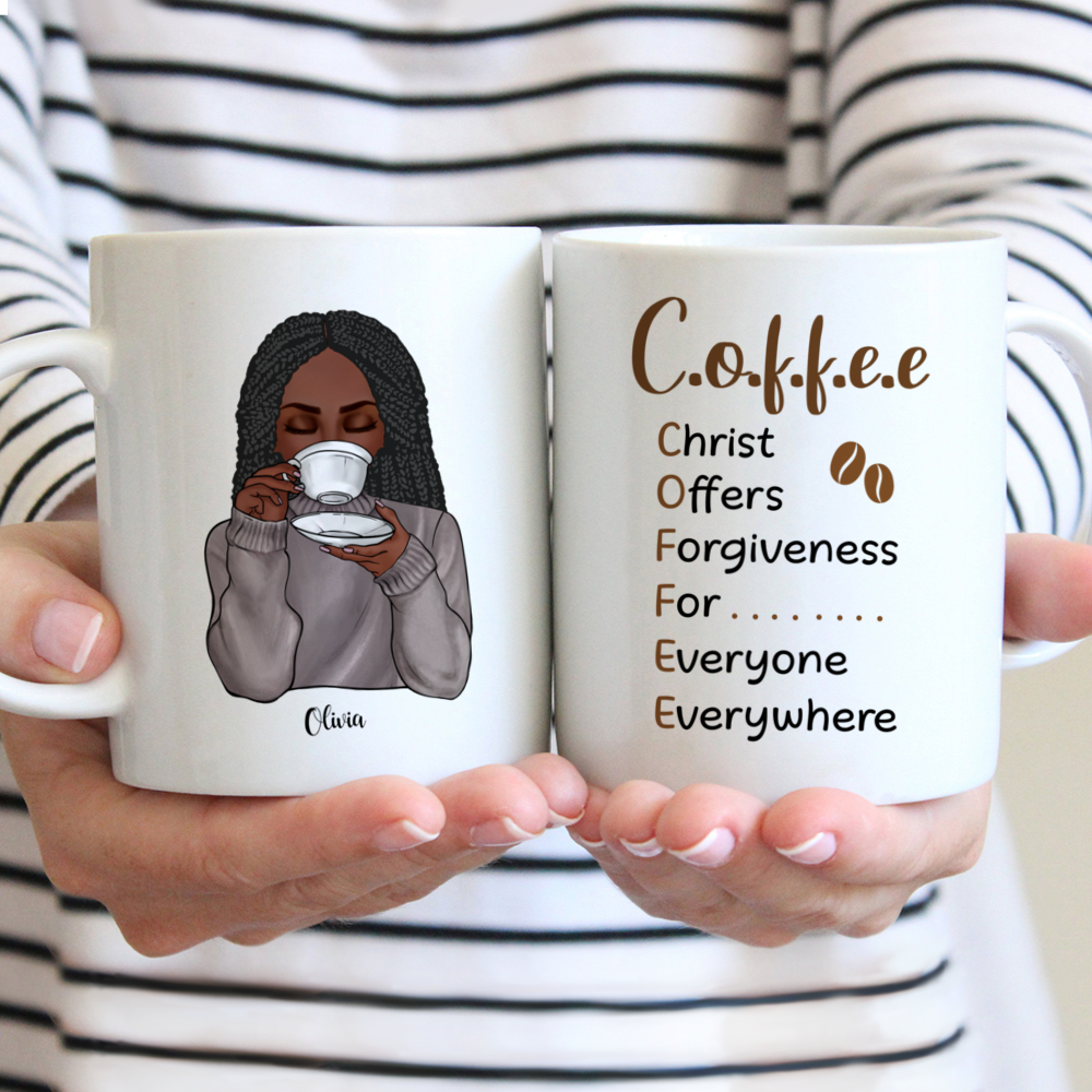 Coffee Mug - Christ Offers Forgiveness For Everyone Everywhere ...