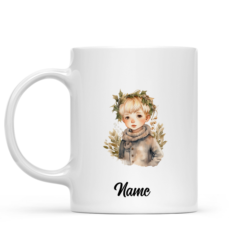 Boy Mug - Floral Boy Mug, Lover Gift - Little Boy Mug - Lovely Gifts ...