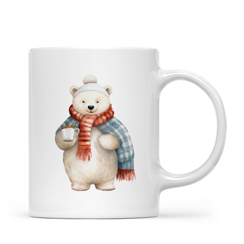 Winter Mug - Winter Animal Time – Winter Woodland Mug - Custom Mug ...