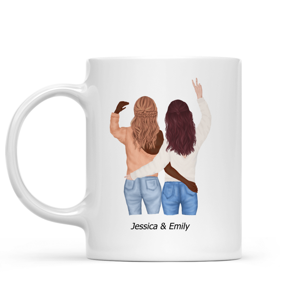 Besties Mug - Best Friend For Life- BFF Mug Gift For Friends 41514