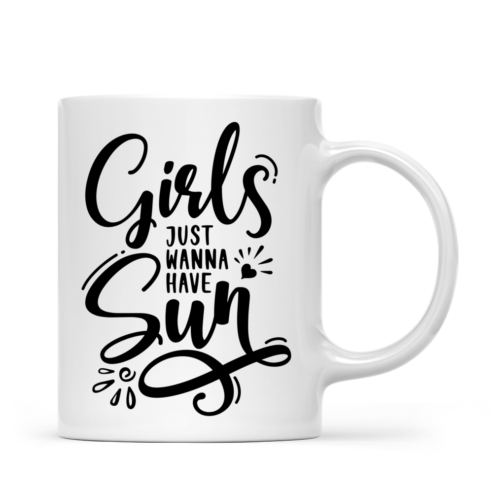 Beach Girls Girls Just Wanna Have Sun Ts For Best Friends Sisters Birthday Ts For