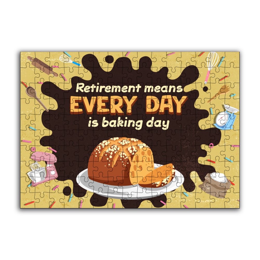 Retirement Gifts - Retirement means every day is a baking day ...