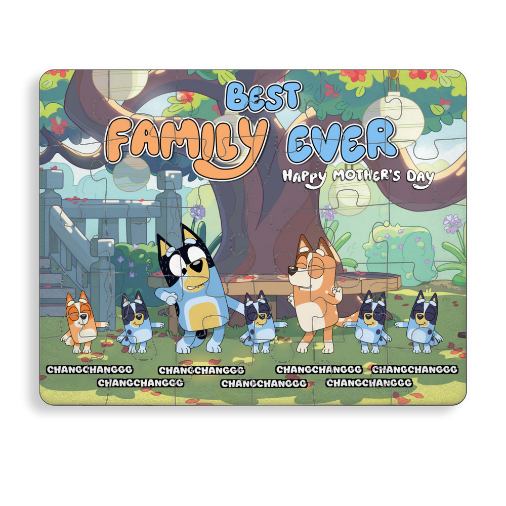 Mother's Day Gifts - Best Family Ever - Happy Mother's Day - Bluey ...