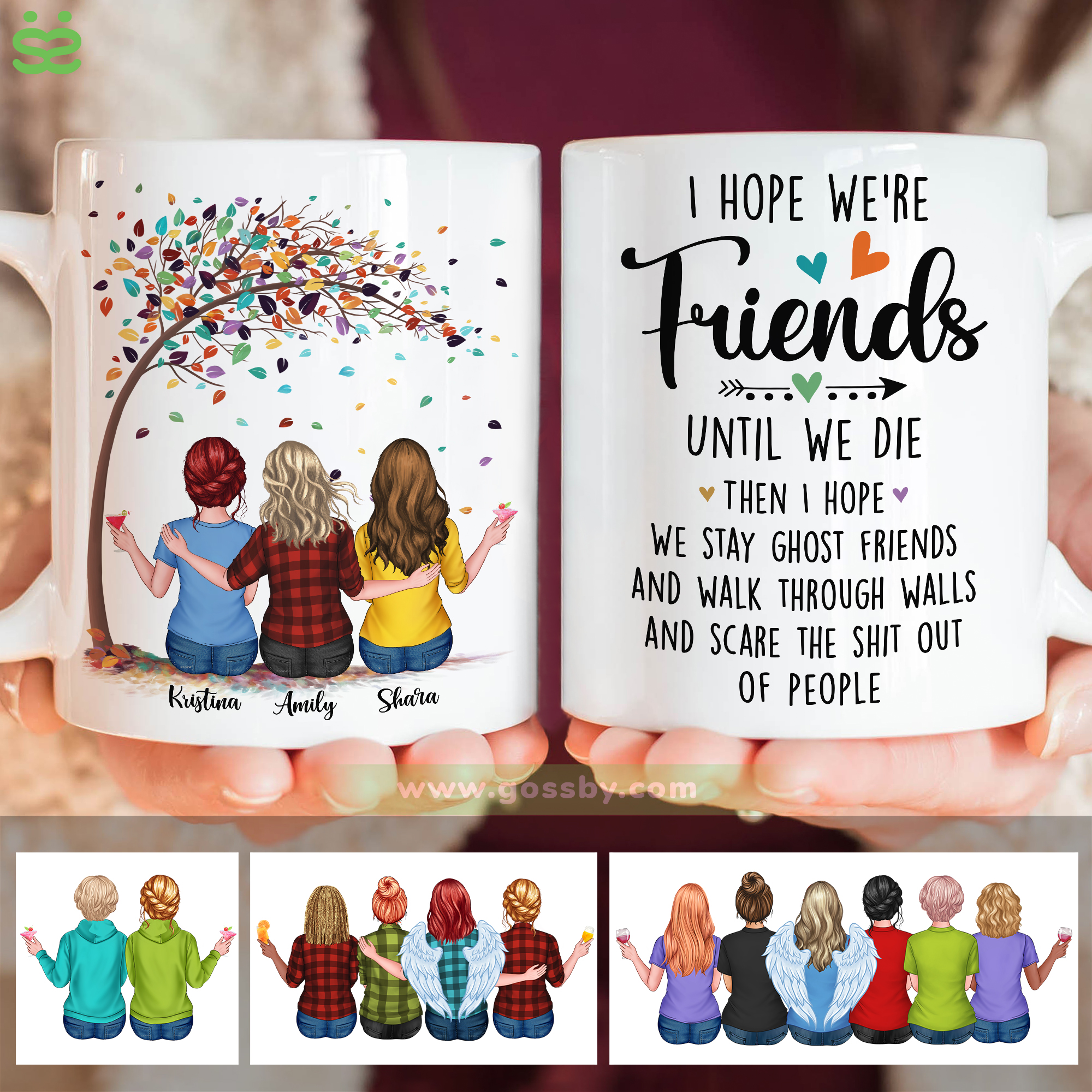 Up to 5 Girls - I Hope We're Friends Until We Die Then I Hope We Stay ...