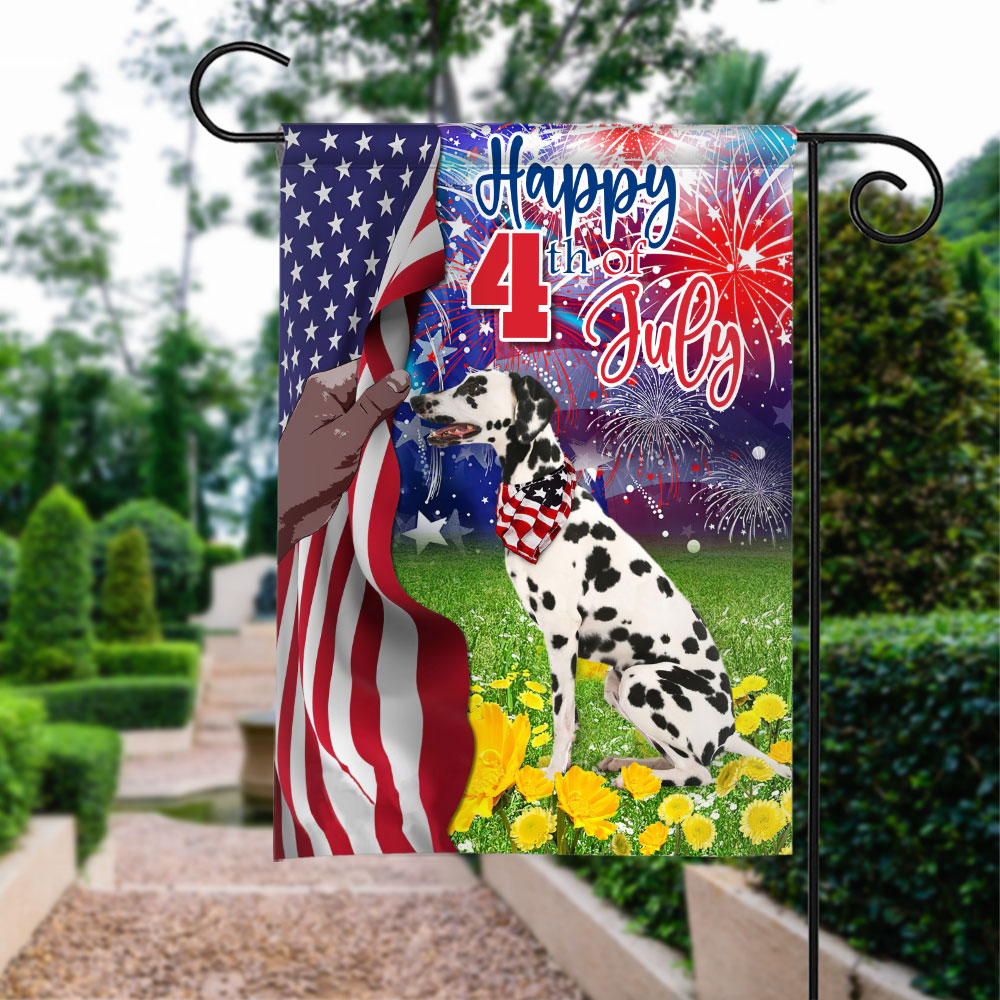 Personalized Garden Flag - Happy 4th July - Independence Day Flag ...