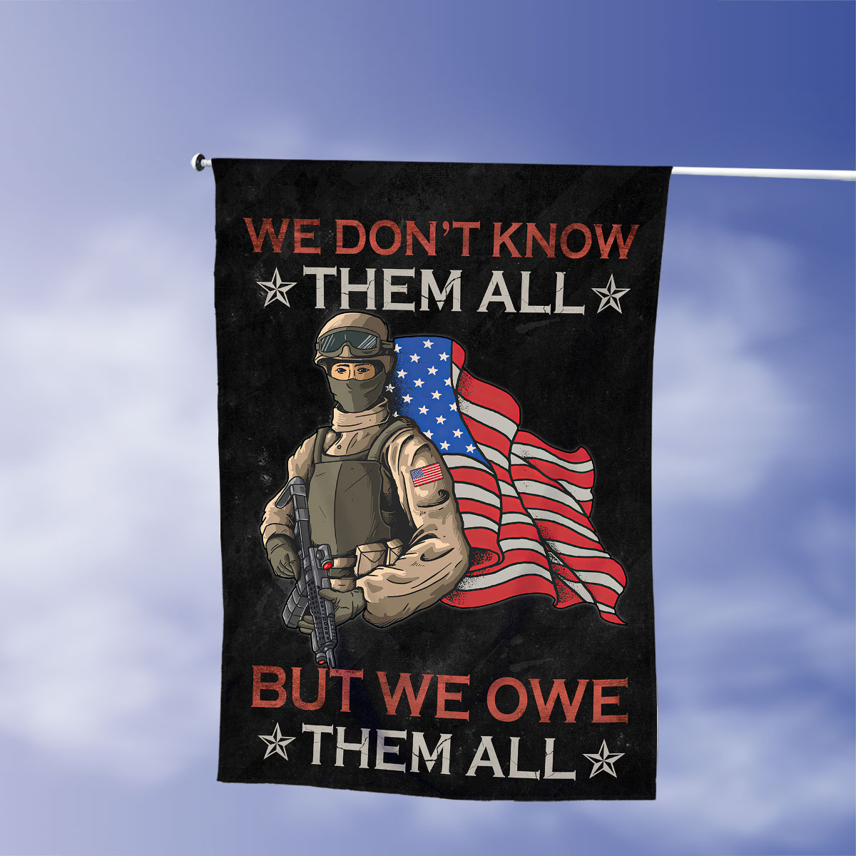 Veteran Memorial Day - US Army Veteran Flag God Bless America Flag ...