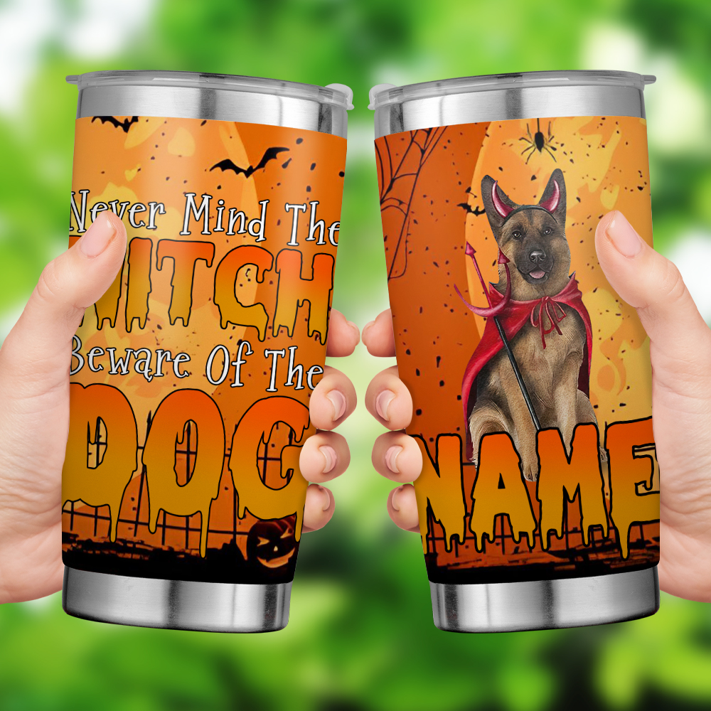 Haloween Tumnler - Personalized Happy Halloween Siberian Husky Tumbler ...