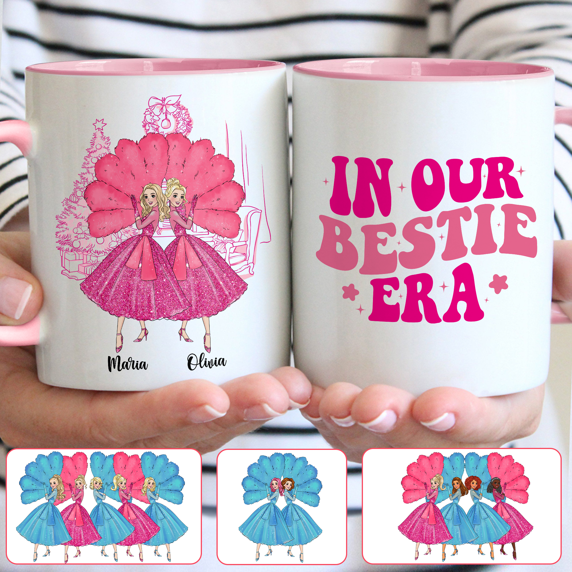 Sisters Mug - White Christmas - Sisters Sisters - Personalized Gift For ...