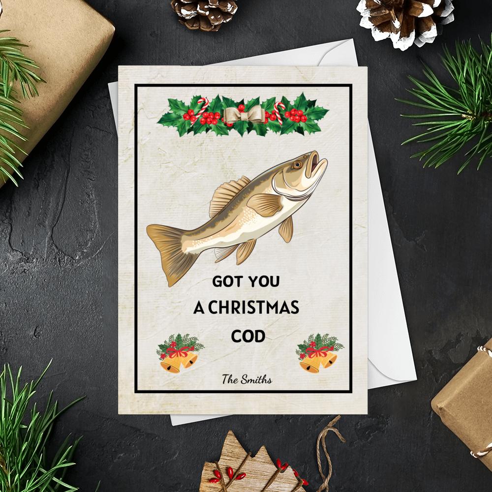 Trending Christmas Card - Christmas Card - Got You A Christmas Cod ...