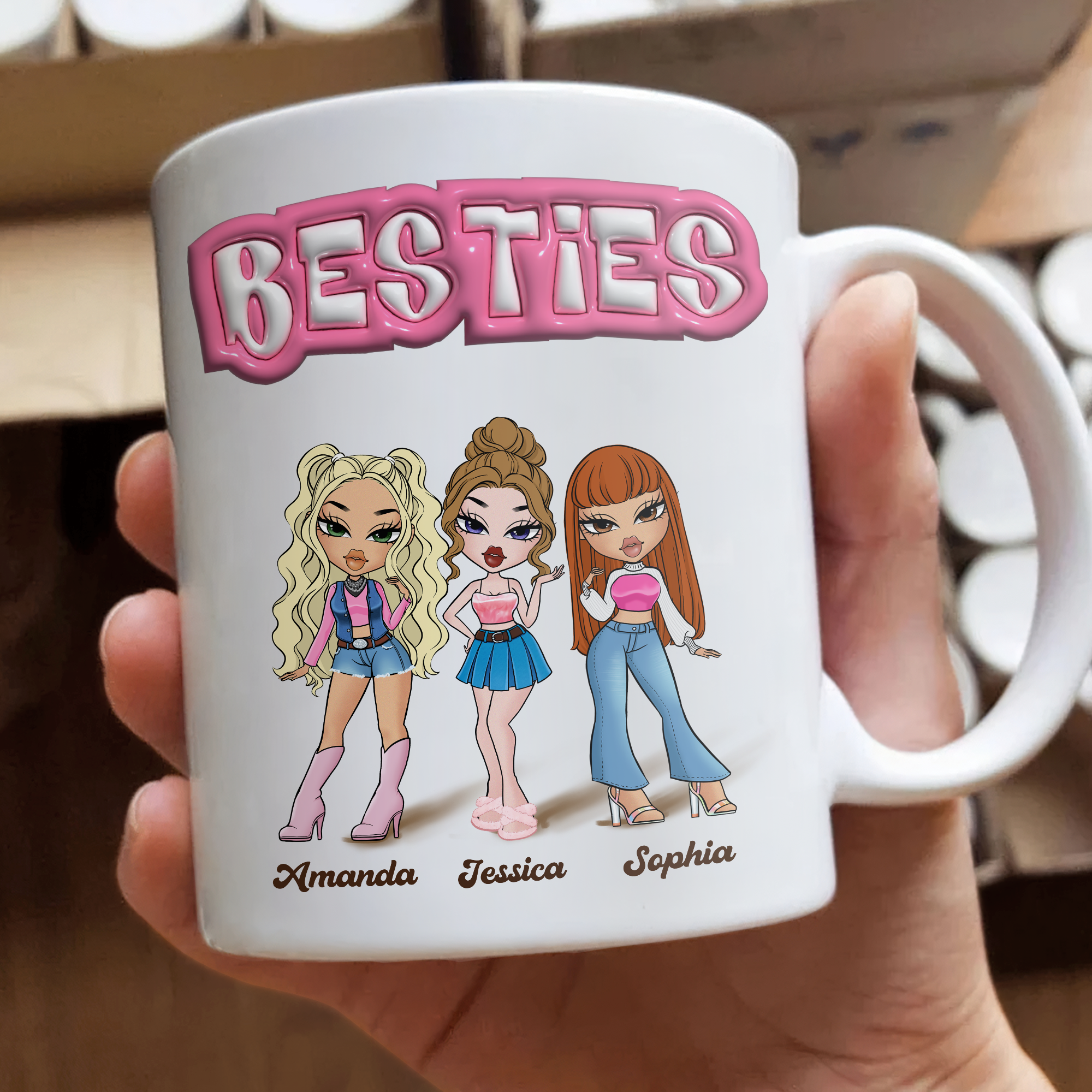 Cool & Cute Personalized Drinkware - Best Gift For Besties ...