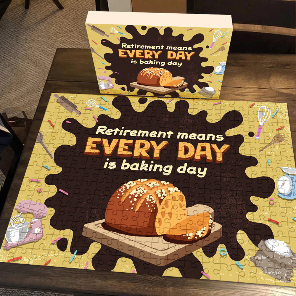 Retirement Gifts - Retirement means every day is a baking day ...