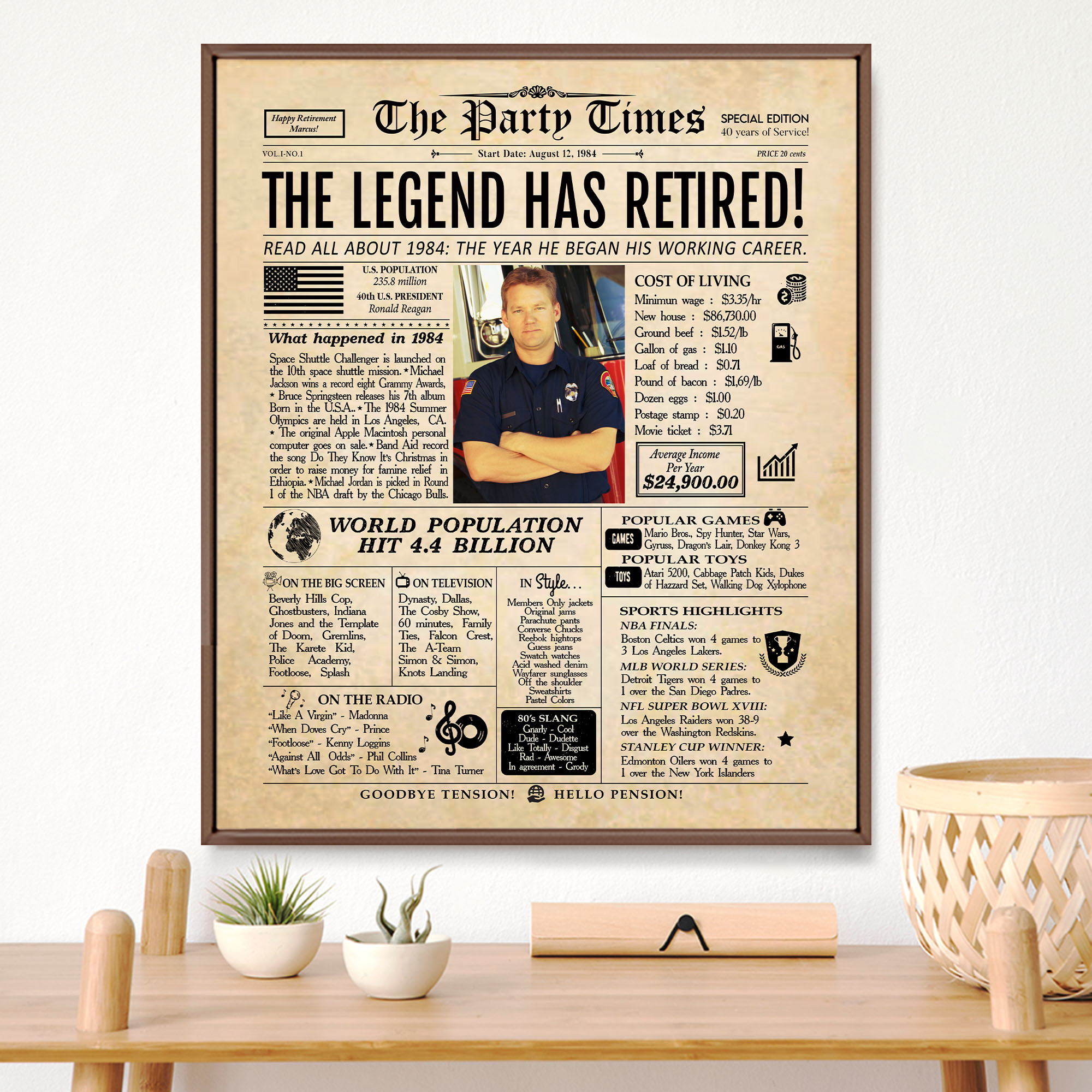Vintage Poster - The legend has retired - Retirement gift for men or ...