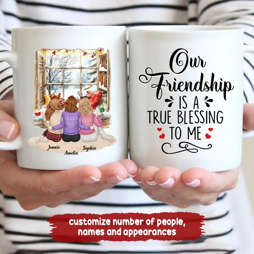 Christmas Gifts - Gift for Friends, Besties - Our Friendship is A True ...