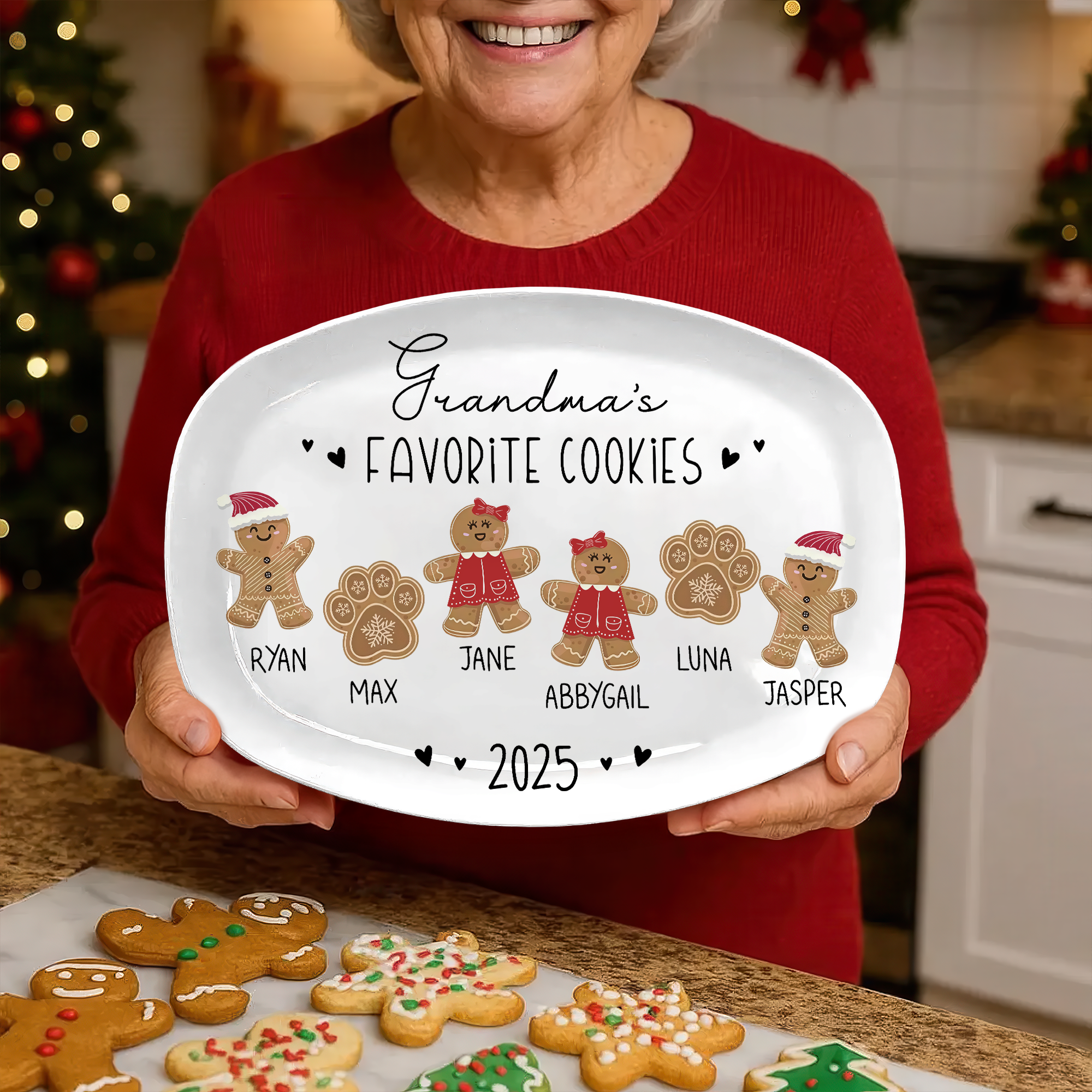Personalized Set - Personalized Plate - Grandma Gift, Grandma's ...