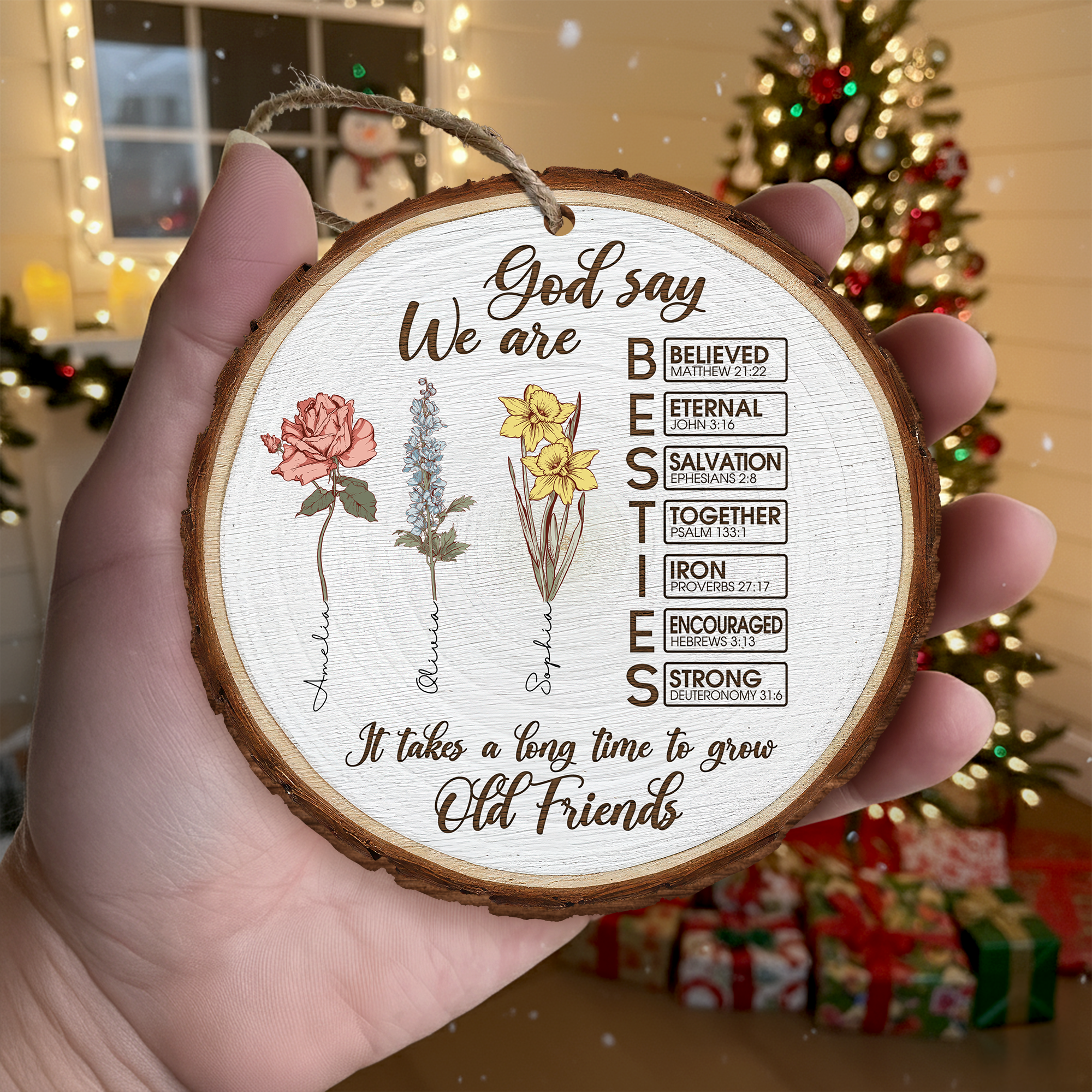 Special Gift For Her - God say We are Besties, Friends, It take a long ...