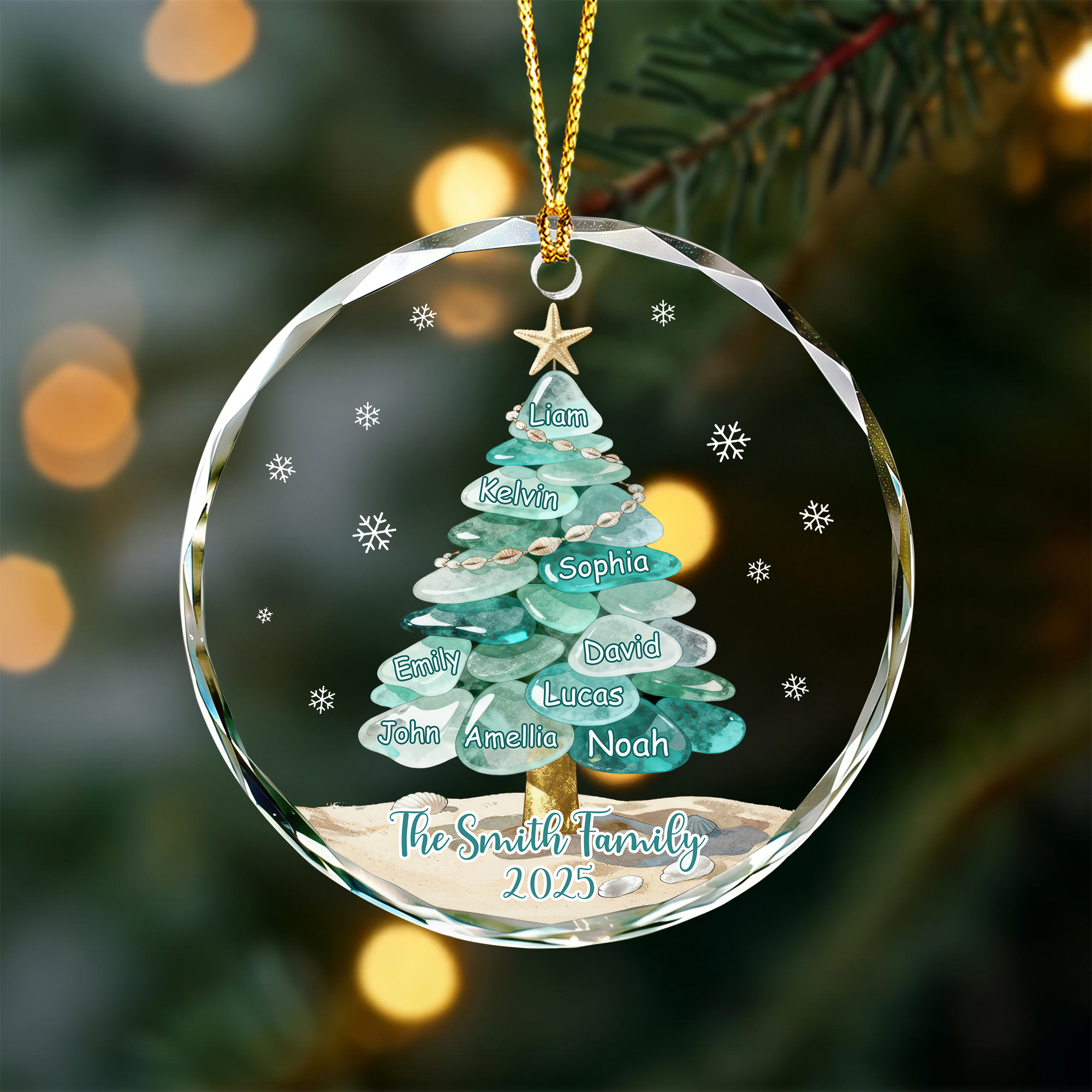 Christmas Ornament - Family Tree Ornament - Christmas Family Ornament ...