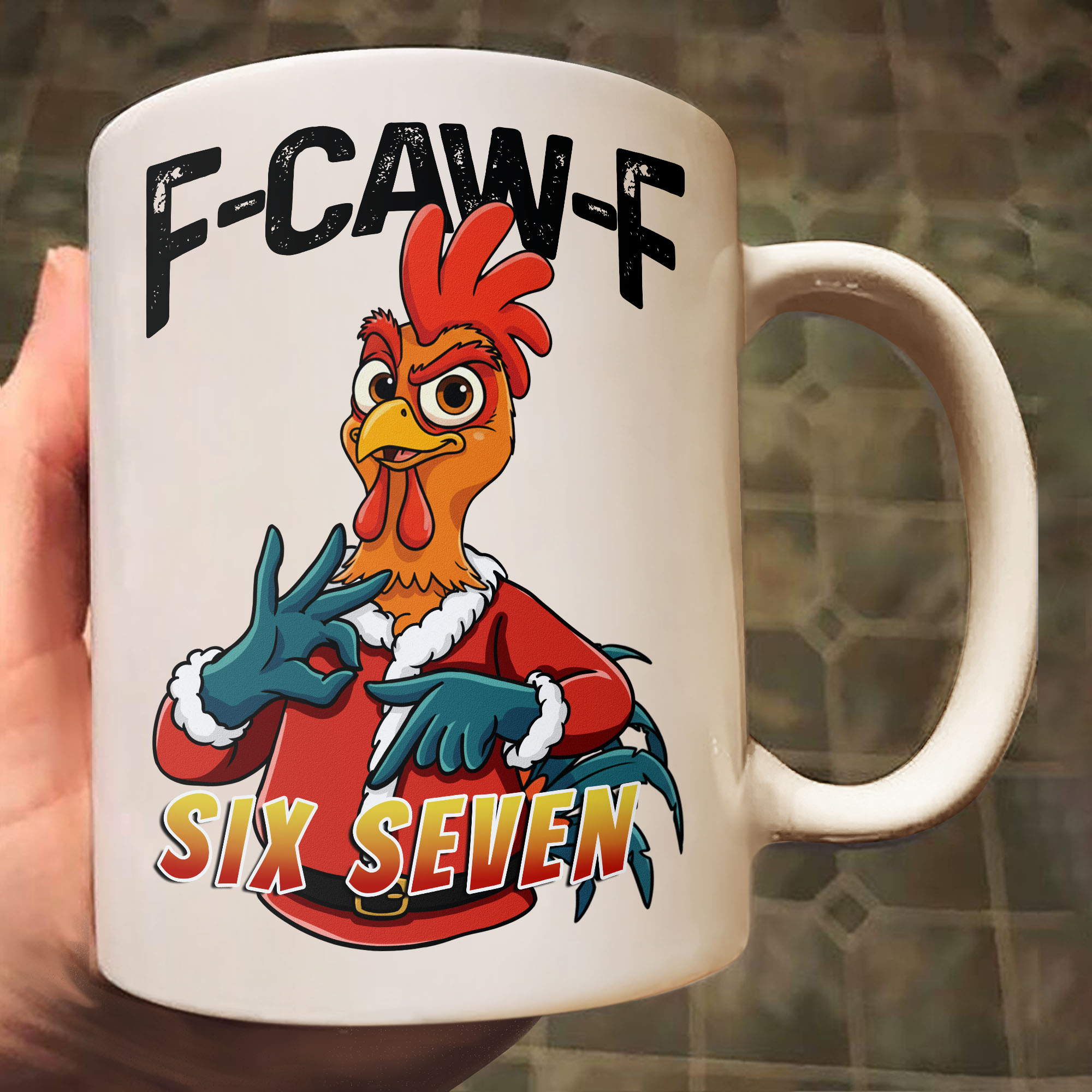 Personalized Set - Personalized Mug - Funny Mug - Humorous Crow F-Caw-F ...
