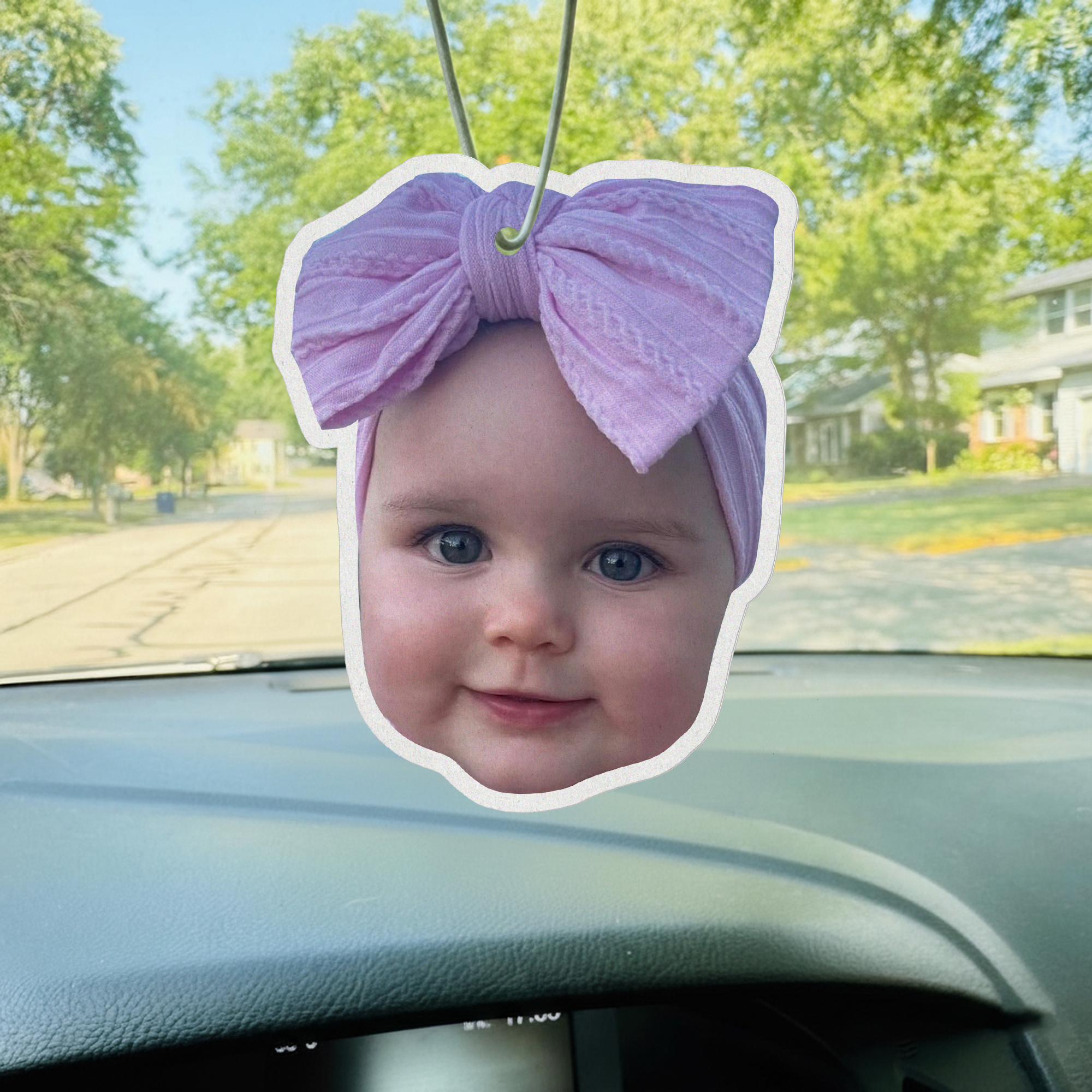 Personalized Set - Photo Gift - Personalized Photo Car Air Freshener ...