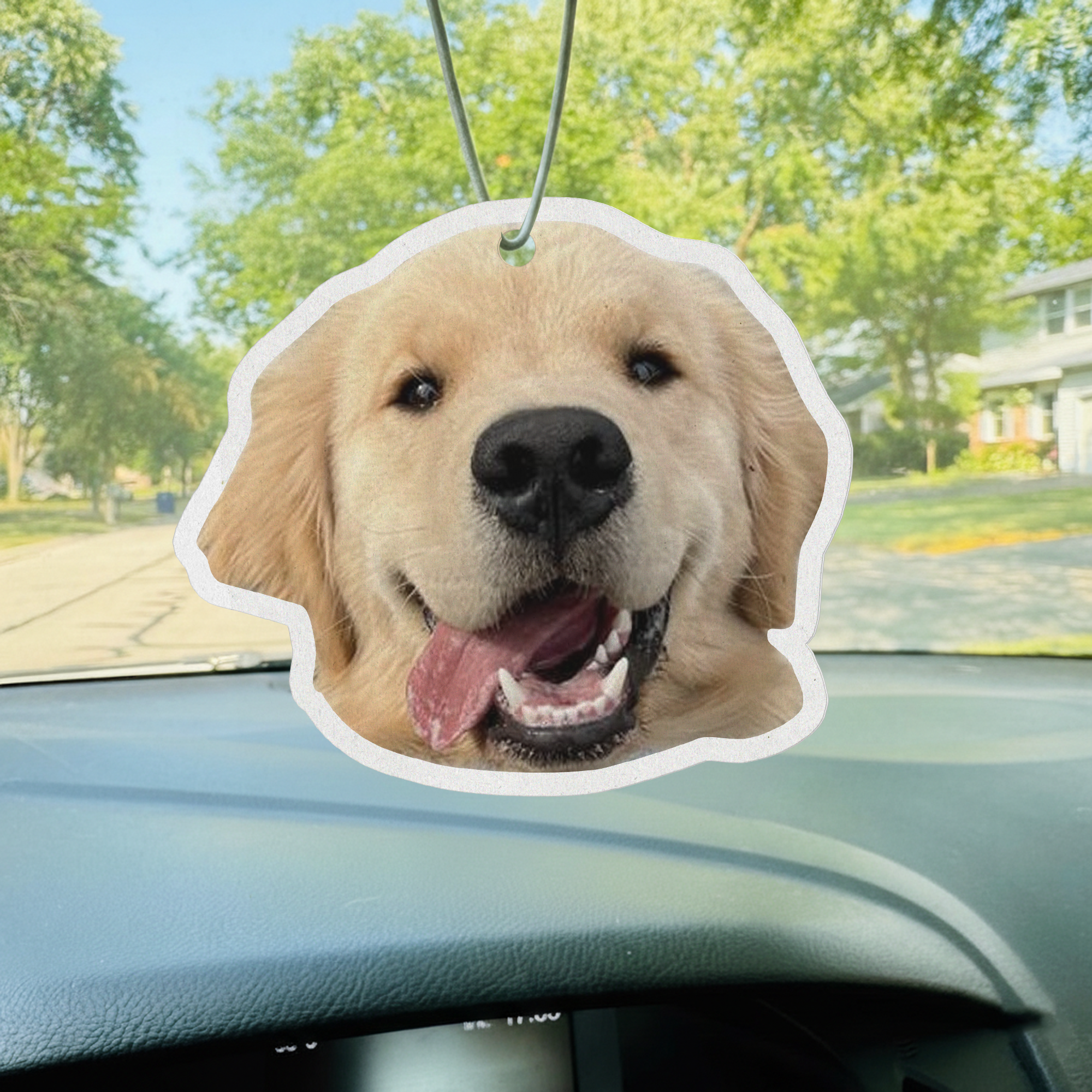 Personalized Set - Photo Gift - Personalized Photo Car Air Freshener ...