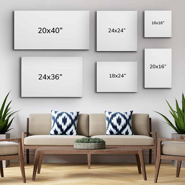 Canvas Size Guide How To Bring Perfect Artworks To Your Home 
