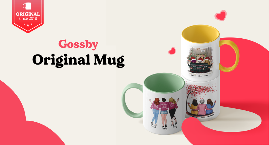 Gossby Original Mug: Celebrating Our Initial Step in the Personalized ...
