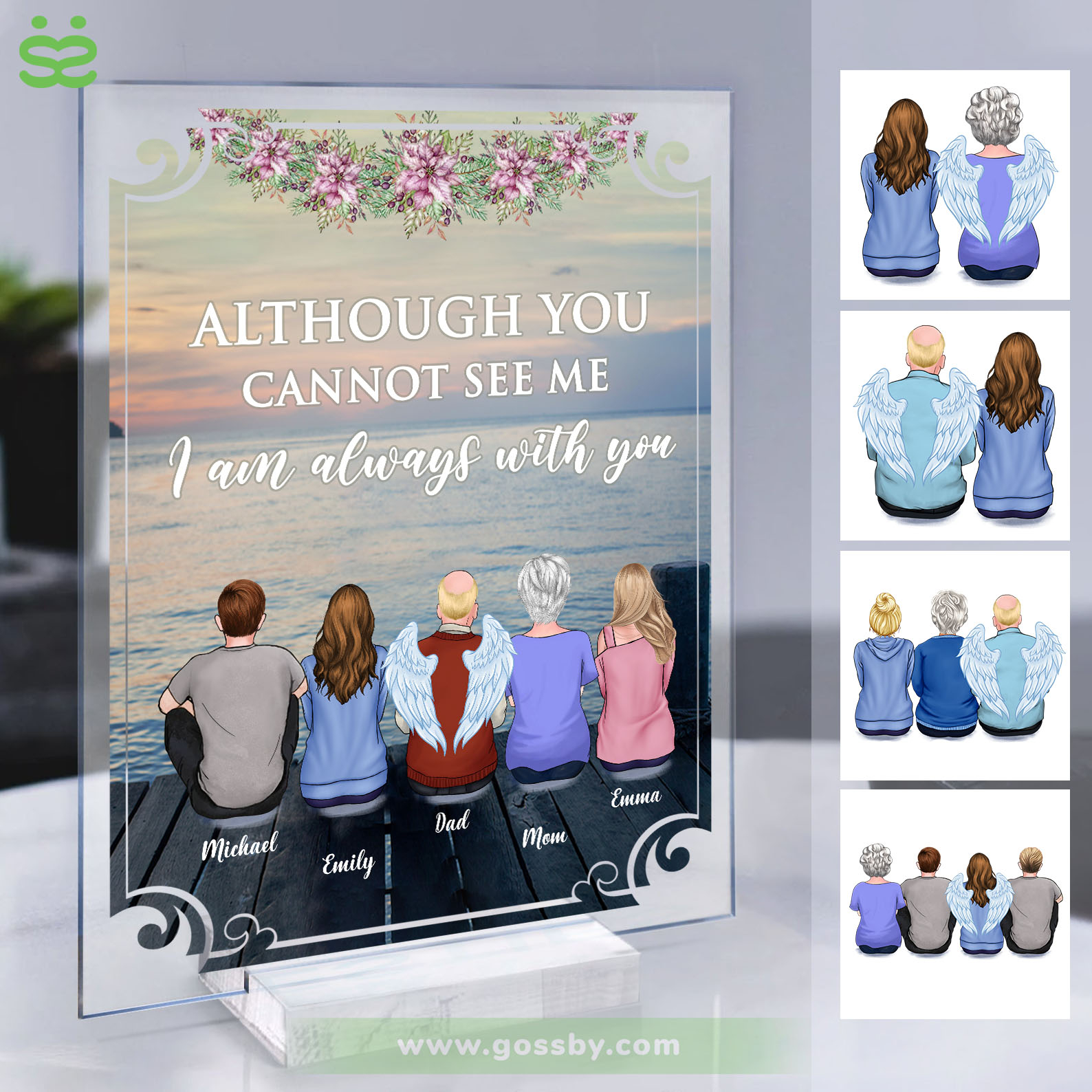 Although you cannot see me but i am always with you - Personalized ...