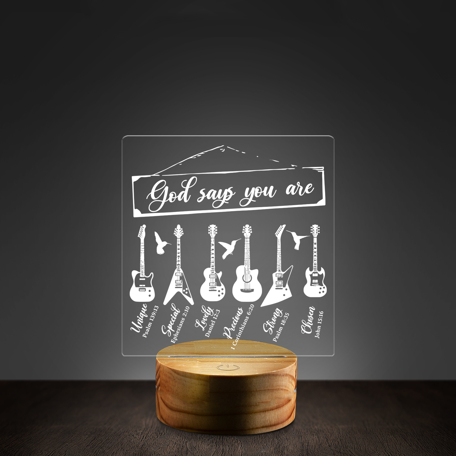 Night Light - Jesus Night Light - Chrisitian Guitar Night Light Jesus ...