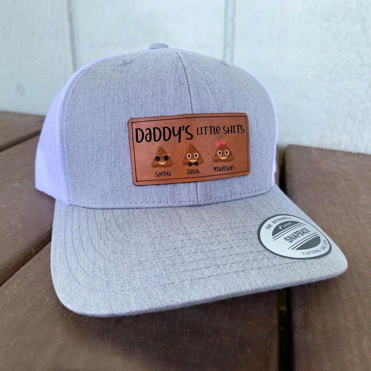 Family Gifts - Daddy's little shits personalized cap - Gift For Dad ...