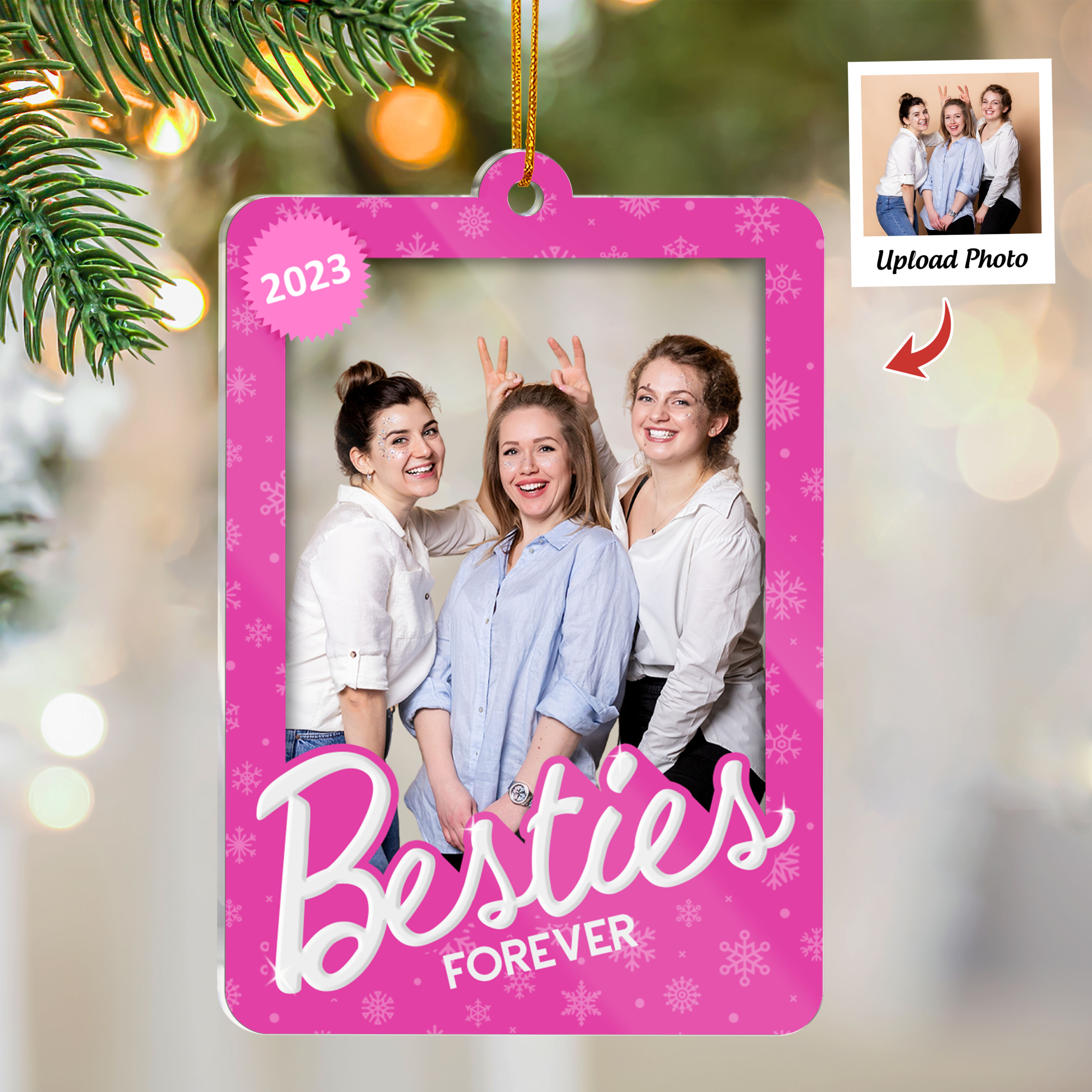 The Doll Box - Besties Forever - Christmas Gift From Photo (a1.1)