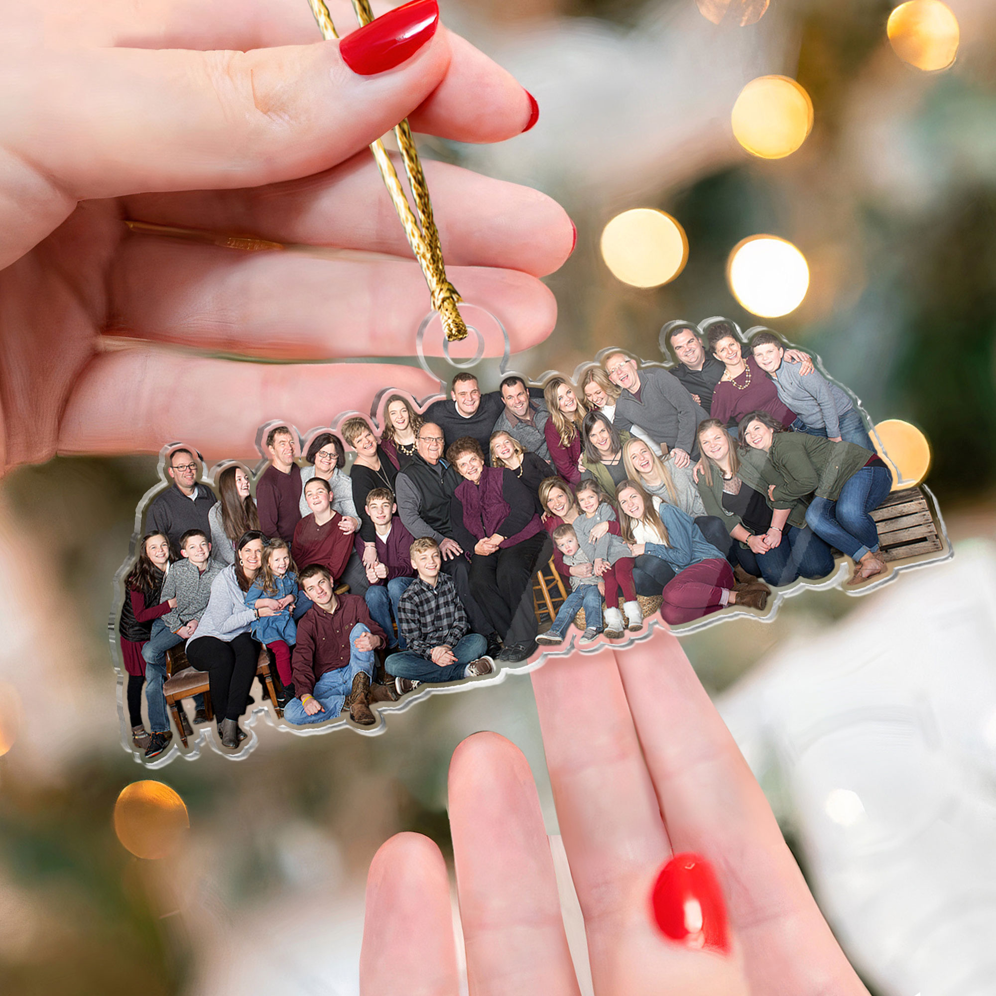 Photo Ornament - Christmas Ornament Photo Ornament, Personalized ...