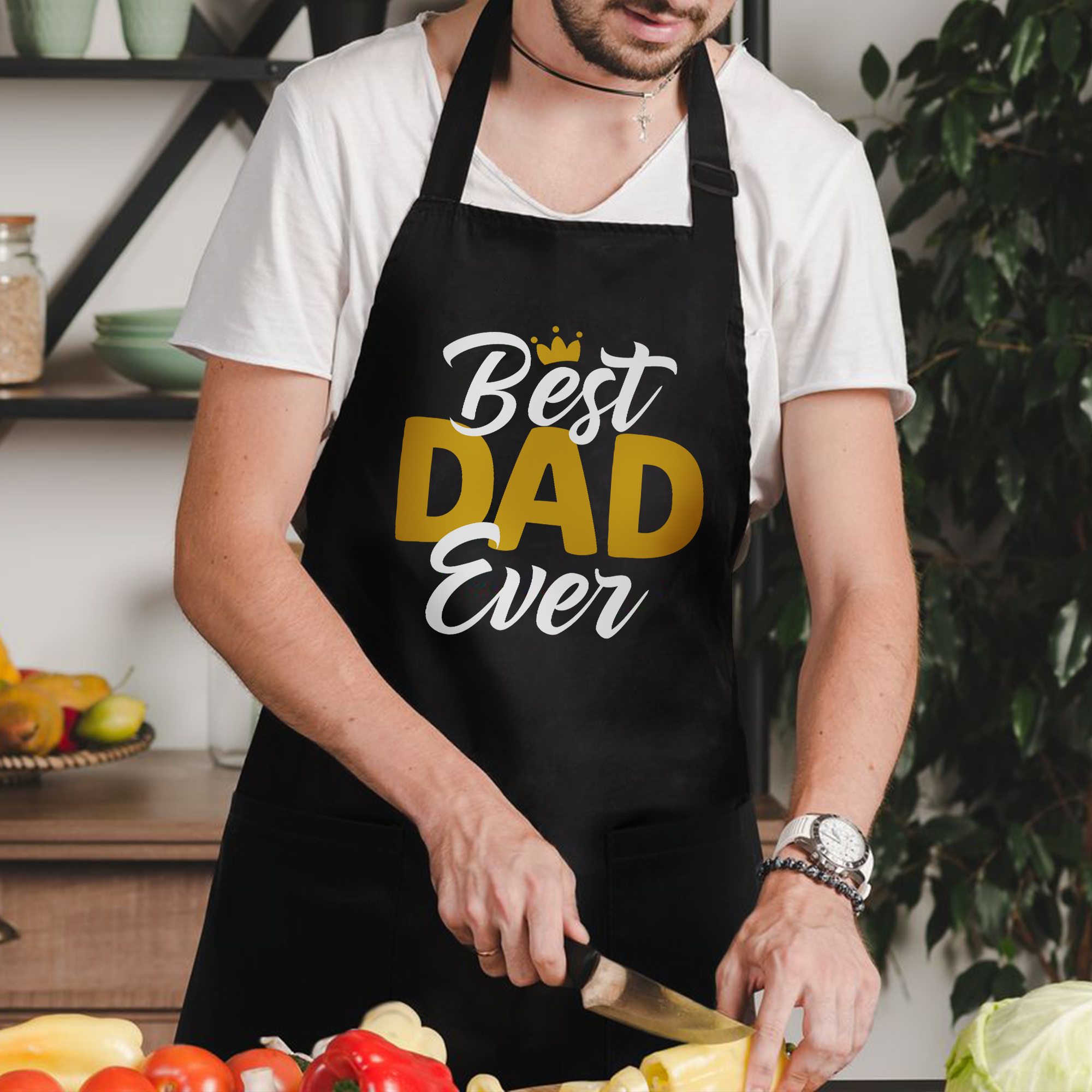 Father's Day Gifts - Aprons - Best Dad Ever - Gift For Dad - Gifts For ...
